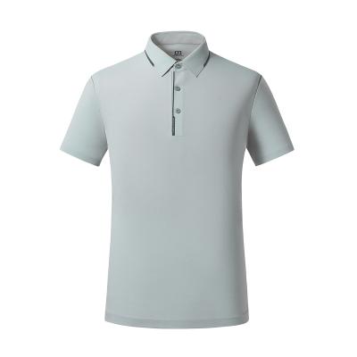 China Wholesale Custom Quick Dry Golf Polo Shirt Breathable Short Sleeve Men 170-120G Cotton for sale