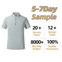 China Wholesale Custom Quick Dry Golf Polo Shirt Breathable Short Sleeve Men 170-120G Cotton for sale