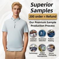 China Wholesale Custom Quick Dry Golf Polo Shirt Breathable Short Sleeve Men 170-120G Cotton for sale