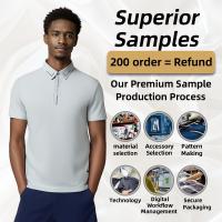 China Custom Logo Men's Quick Dry Polo Tshirt 100% Cotton 170g Breathable Anti Wrinkle for sale