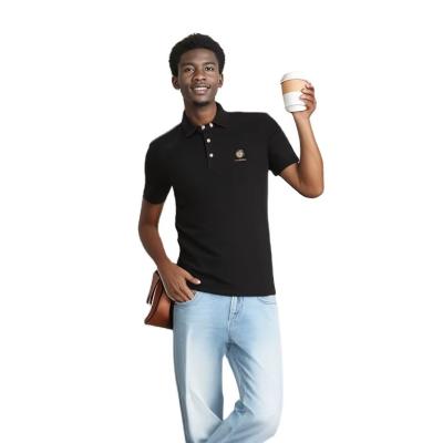 China Wholesale Custom Quick Dry Breathable Cotton Men Pullover Polo T Shirt 170g for sale