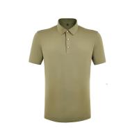 China Custom Quick Dry Breathable Seamless Short Sleeve Men's Polo Shirt 170-210G Cotton Polyester for sale