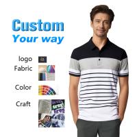 China Wholesale Custom 100% Cotton Embroidery Polo Shirt for Men 170-120G Anti-Wrinkle for sale