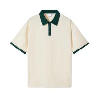 China Men's 100% Cotton Printed Polo Shirt Breathable Short Sleeve Casual Tees 170-280G ODM/OEM for sale