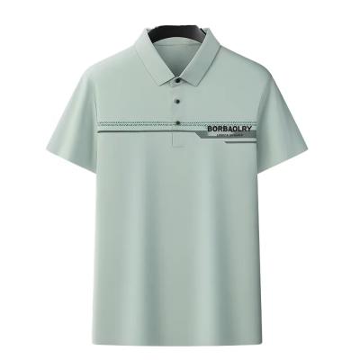 China Custom Heavyweight Plain Sports Polo T-Shirts 170-230G Fast Dry Cotton Men Casual Polo for sale