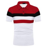 China Custom Logo Men's Polo Shirt 170-230G Cotton Short Sleeve Casual Fashion Top for sale
