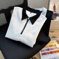 China Wholesale Men Oversize Zipper Short Sleeve Shirt 170-230G Breathable Anti-Wrinkle Custom ODM OEM for sale