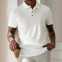 China Men's Summer Casual Polo Shirt 170-230G Breathable Anti-Wrinkle ODM/OEM for sale