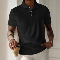 China Men's Summer Casual Polo Shirt 170-230G Breathable Anti-Wrinkle ODM/OEM for sale