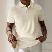 China Men's Summer Casual Polo Shirt 170-230G Breathable Anti-Wrinkle ODM/OEM for sale