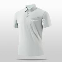 China Custom Embroidered Printed Polo Shirts for Men Women 170-230G Breathable Anti-Wrinkle Short Sleeve Business Casual for sale