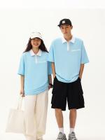 China Wholesale Custom Logo Men's Polo Shirt 170-230G Breathable Anti-Wrinkle Casual for sale