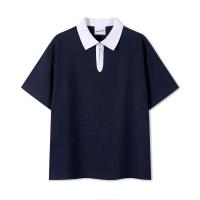 China Wholesale Custom Logo Men's Polo Shirt 170-230G Breathable Anti-Wrinkle Casual for sale