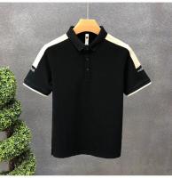 China Custom Men's Printed Polo Shirt Short Sleeve Breathable Fabric 170-230G ODM OEM for sale