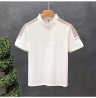 China Custom Men's Printed Polo Shirt Short Sleeve Breathable Fabric 170-230G ODM OEM for sale