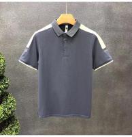 China Custom Men's Printed Polo Shirt Short Sleeve Breathable Fabric 170-230G ODM OEM for sale
