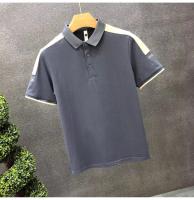 China Custom Men's Printed Polo Shirt Short Sleeve Breathable Fabric 170-230G ODM OEM for sale
