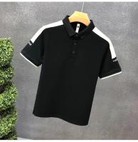 China Custom Men's Printed Polo Shirt Short Sleeve Breathable Fabric 170-230G ODM OEM for sale