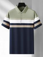 China Men's Short Sleeve Business Polo Shirt 170-230G Breathable Anti-Wrinkle ODM/OEM for sale