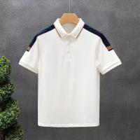 China Custom Colorblock Lapels Men Polo Shirt with Logo Embroidery 170-230G Fabric ODM/OEM for sale