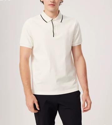 China Men's Short Sleeve Casual Lapel Polo Shirt 170-230G Breathable Anti-Wrinkle ODM OEM for sale