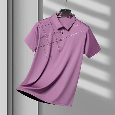 China Custom Logo High Quality Cotton Plain Blank Uniform Golf Polo Shirts for Men 170-230G for sale