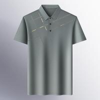 China Custom Logo High Quality Cotton Plain Blank Uniform Golf Polo Shirts for Men 170-230G for sale