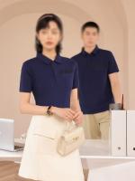 China Custom OEM Men Polo T-Shirt 170-230G Breathable Anti-Wrinkle Short Sleeve for sale