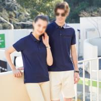 China Custom Cotton Honeycomb Polo Shirt for Men 170-230G Fabric ODM OEM Office Uniform for sale