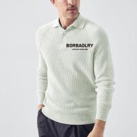 China Wholesale Men's Slim Fit Long Sleeve Knitted Sweater 170-230g Anti Pilling Breathable for sale