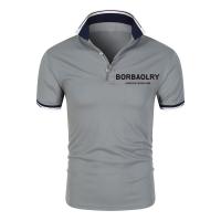 China Custom Quick Dry Polo Shirt with Logo for Men Sport Golf Work Uniform 170-230G for sale