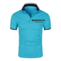 China Custom Quick Dry Polo Shirt with Logo for Men Sport Golf Work Uniform 170-230G for sale