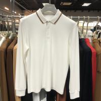 China Custom Logo Men's Long Sleeve Polo Shirt 170-230G Cotton Dry Fit Golf T-Shirt ODM/OEM for sale