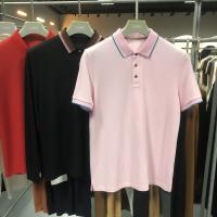 China Custom Logo Men's Long Sleeve Polo Shirt 170-230G Cotton Dry Fit Golf T-Shirt ODM/OEM for sale