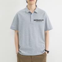 China Custom Men's Plain Fit Polo T-Shirts 170-230G Breathable Anti-Wrinkle ODM/OEM for sale
