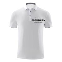 China Men's Custom Short Sleeve Polo Shirt Breathable Fabric 170-230G ODM/OEM Logo for sale