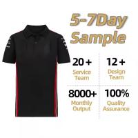 China Men's Oversized Striped Polo Shirt 100% Cotton Breathable Anti-Wrinkle Casual Sports Top for sale