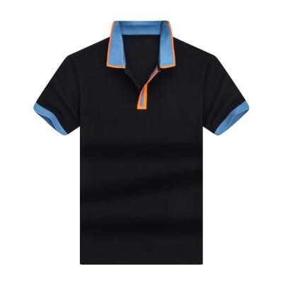 China Wholesale Custom Embroidered Logo Men's Polo Shirts 100% Cotton 170-230G for sale