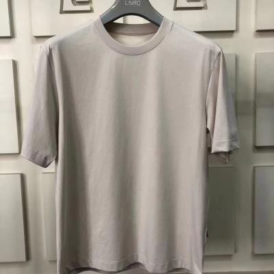 China Plain T Shirts Blank High Quality Cotton Cool Feeling Unisex Men 170-120G for sale