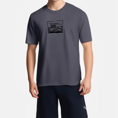 China Premium 100 Cotton Heavyweight Oversized T Shirt for Men 170-120G Streetwear for sale