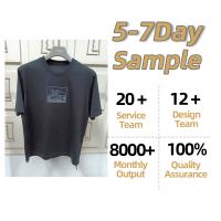China Premium 100 Cotton Heavyweight Oversized T Shirt for Men 170-120G Streetwear for sale