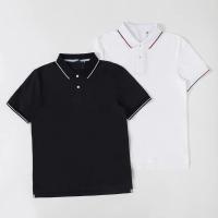 China Wholesale Custom Logo Short Sleeve Polo Shirts for Men 170-230G High Quality Casual Uniform for sale