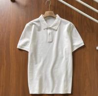 China Custom Fit OEM Men Polo T Shirt 170-230G Breathable Anti-Wrinkle Short Sleeve for sale