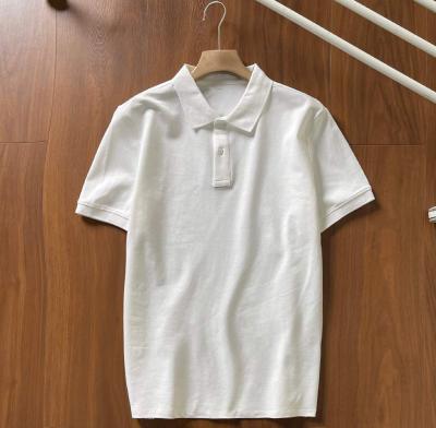 China Custom Fit OEM Men Polo T Shirt 170-230G Breathable Anti-Wrinkle Short Sleeve for sale