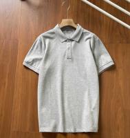 China Custom Fit OEM Men Polo T Shirt 170-230G Breathable Anti-Wrinkle Short Sleeve for sale