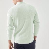 China Wholesale Men's Slim Fit Long Sleeve Knitted Sweater 170-230g Anti Pilling Breathable for sale