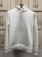 China Custom Logo 100% Cotton Men's Hoodie Sweatshirt 400G Anti-Pilling Windproof Breathable Eco-Friendly for sale