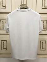 China Men's Cotton Logo Tees 2 Pack Navy White Short Sleeve T-Shirt 170-230G for sale