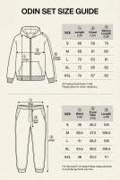 China Custom Logo Luxury Men's Tracksuit Set 2 Piece Zip Up Hoodie and Jogger 320 GSM High Quality Quiet Luxury for sale