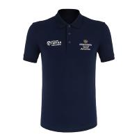 China Wholesale Custom Men's Polo Golf T-Shirts 170-120g Cotton Anti-Wrinkle Short Sleeve for sale